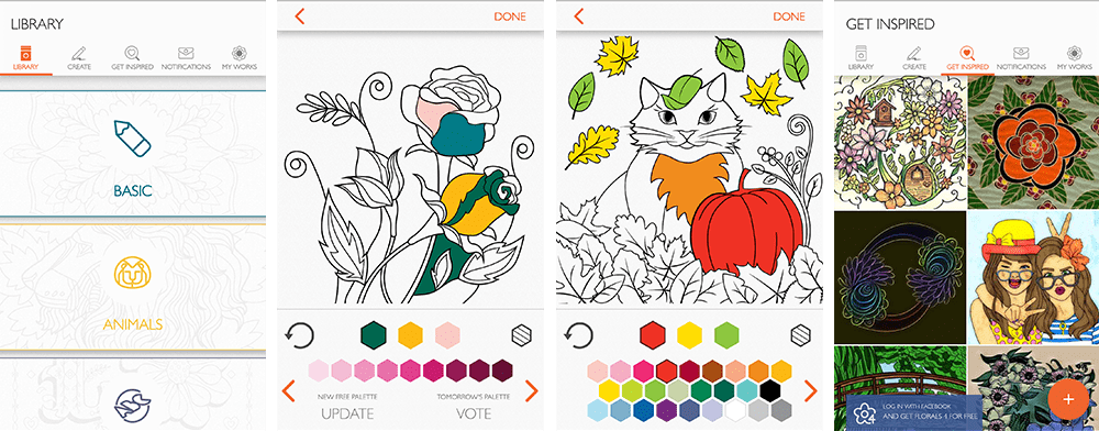 7 Best Apps for Adult Coloring – Favoreads Coloring Club