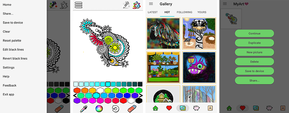 7 Best Apps for Adult Coloring – Favoreads Coloring Club