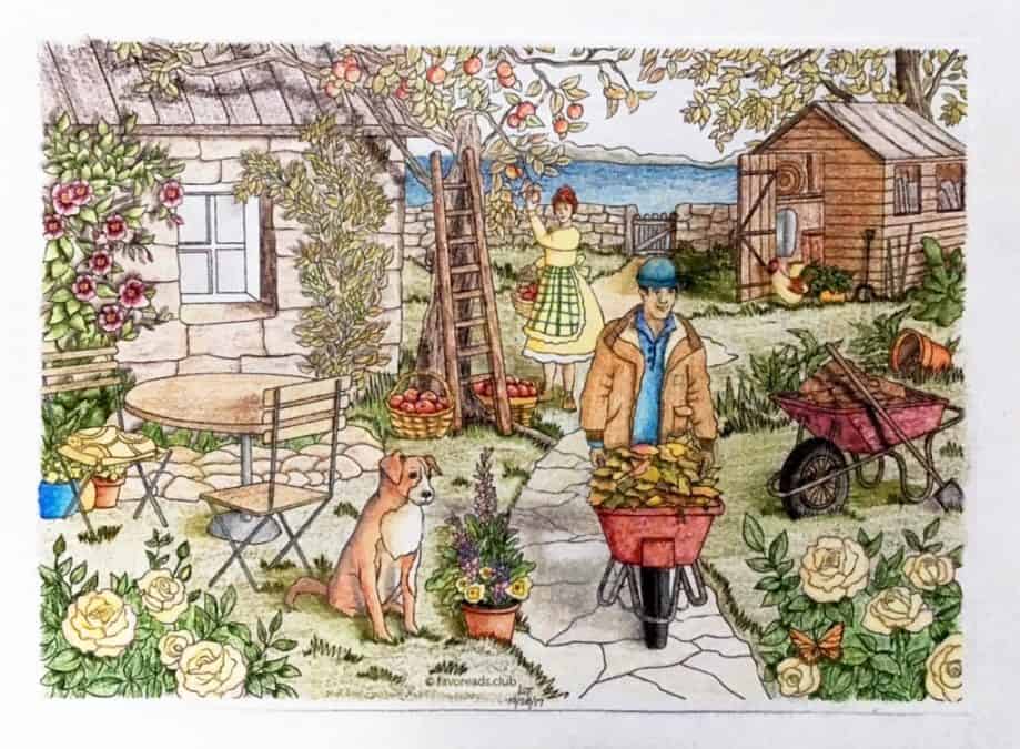 Best Adult Coloring Pages to Print Featuring Country Scenes and Nature ...