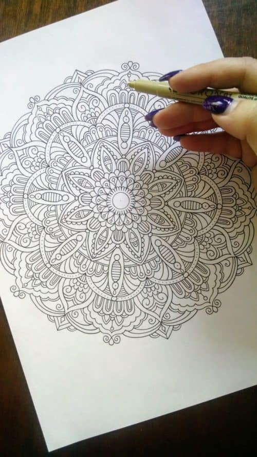 How to Draw Mandala Designs and Create Your Own Free Coloring Pages ...