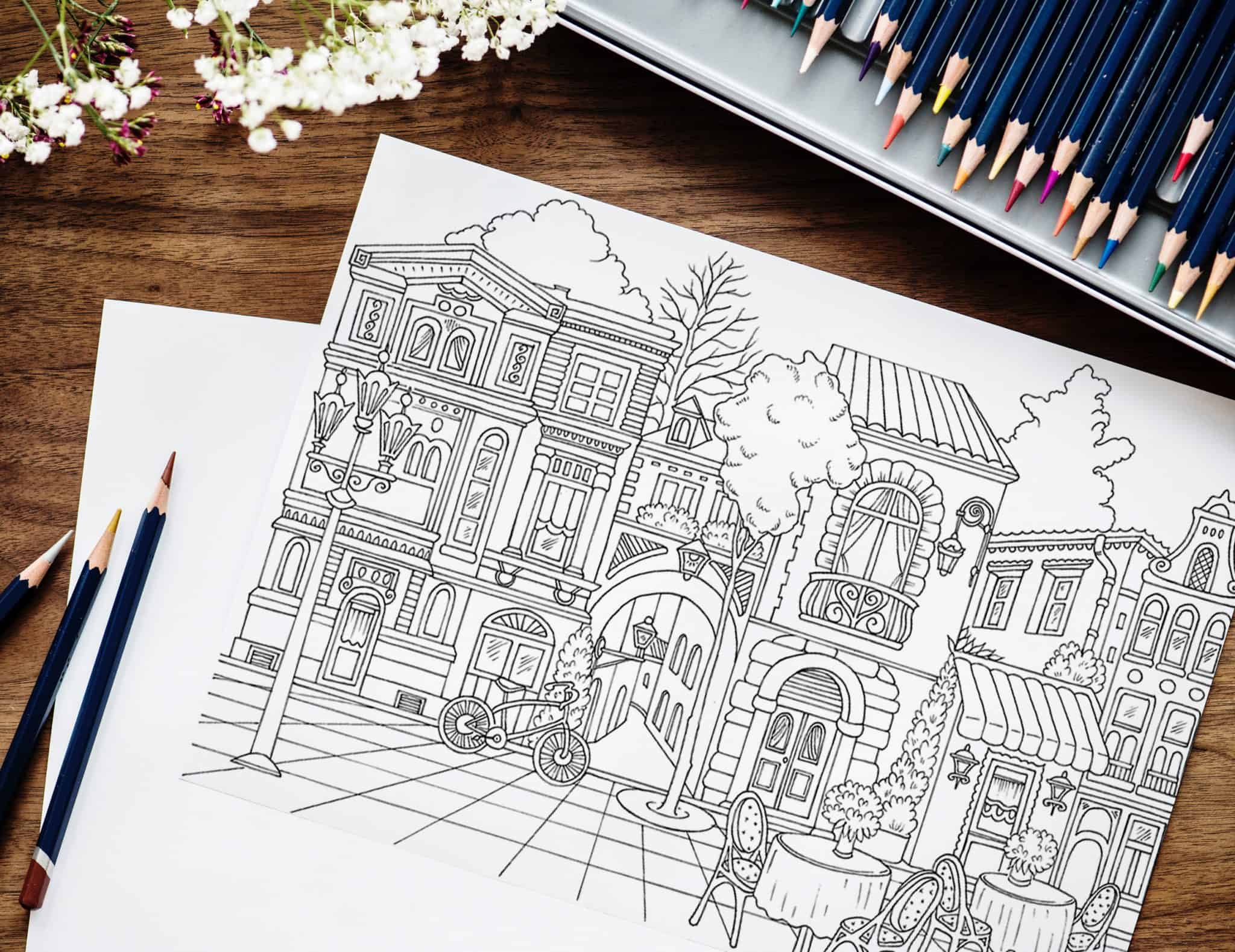 How to Download Printable Coloring Pages – Favoreads Coloring Club